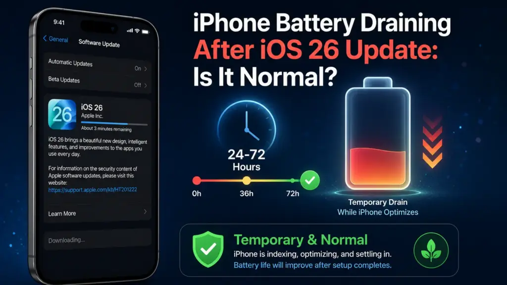 iPhone Battery Draining Fast? Here's the Real Fix (2026 Guide) - iPhone ...